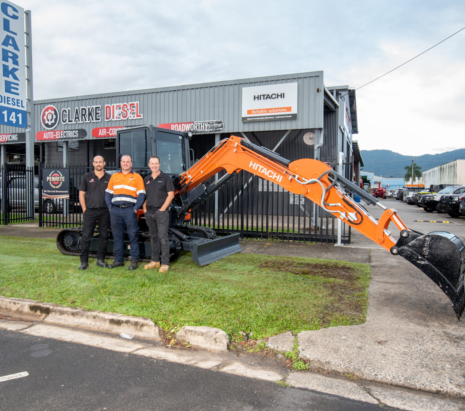 Clarke Diesel - Hitachi Construction Machinery Australia